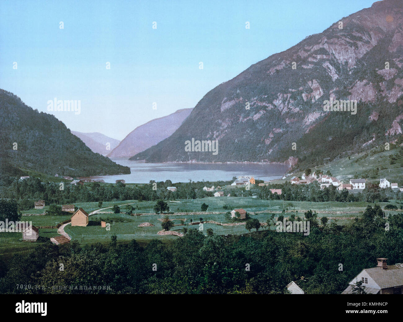Eide, a location in Hardanger, Norway, known for its scenic beauty and ...