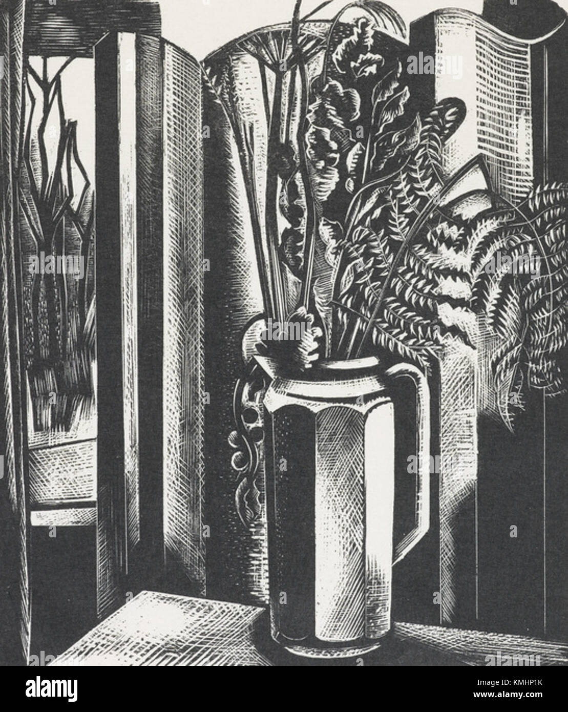 'Still Life II.' is a 1927 painting by British artist Paul Nash. The ...