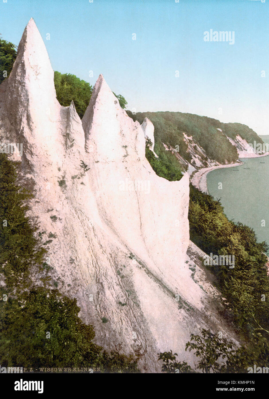 Wissower Klinken, located on the island of Rügen, Germany, is a ...