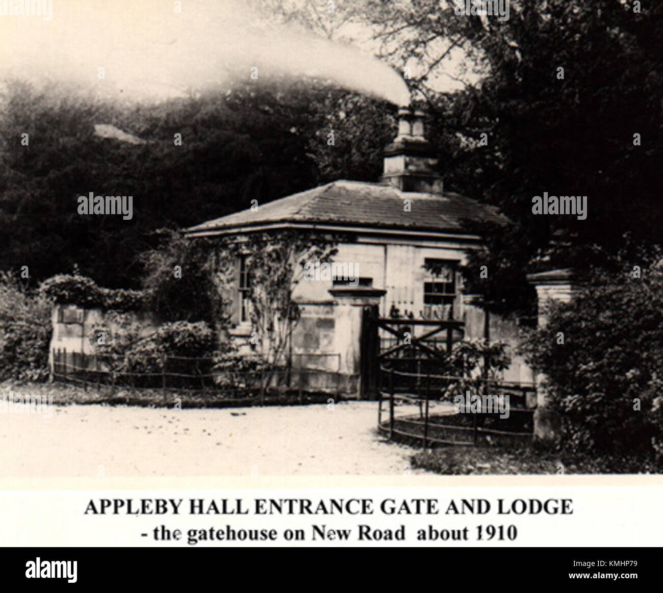 Appleby Hall Gatehouse, a historical structure located at Appleby Hall ...