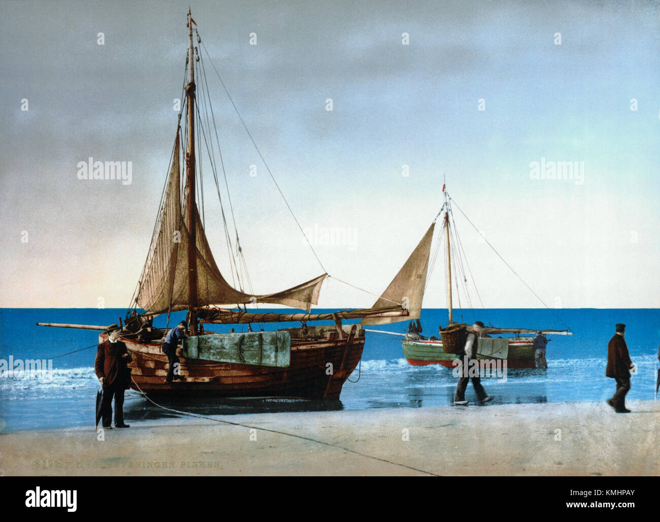 Fishing boat 1900s hi-res stock photography and images - Alamy