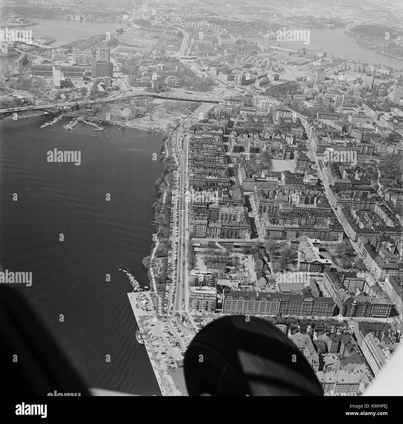 Stockholm's inner city, shown in this KMB (Swedish Cultural Heritage ...