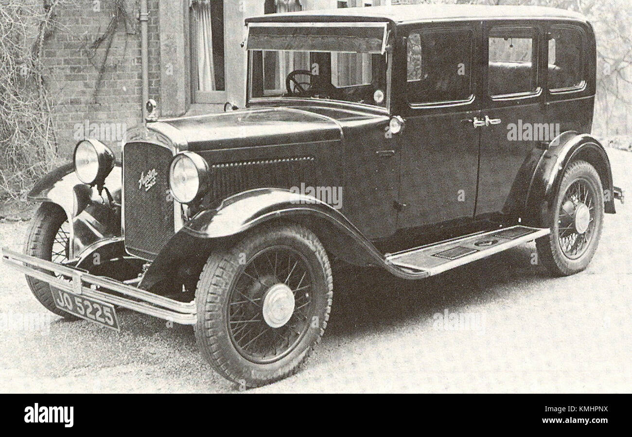 The Austin 16 Burnham Saloon, a 1932 model, is a classic British ...