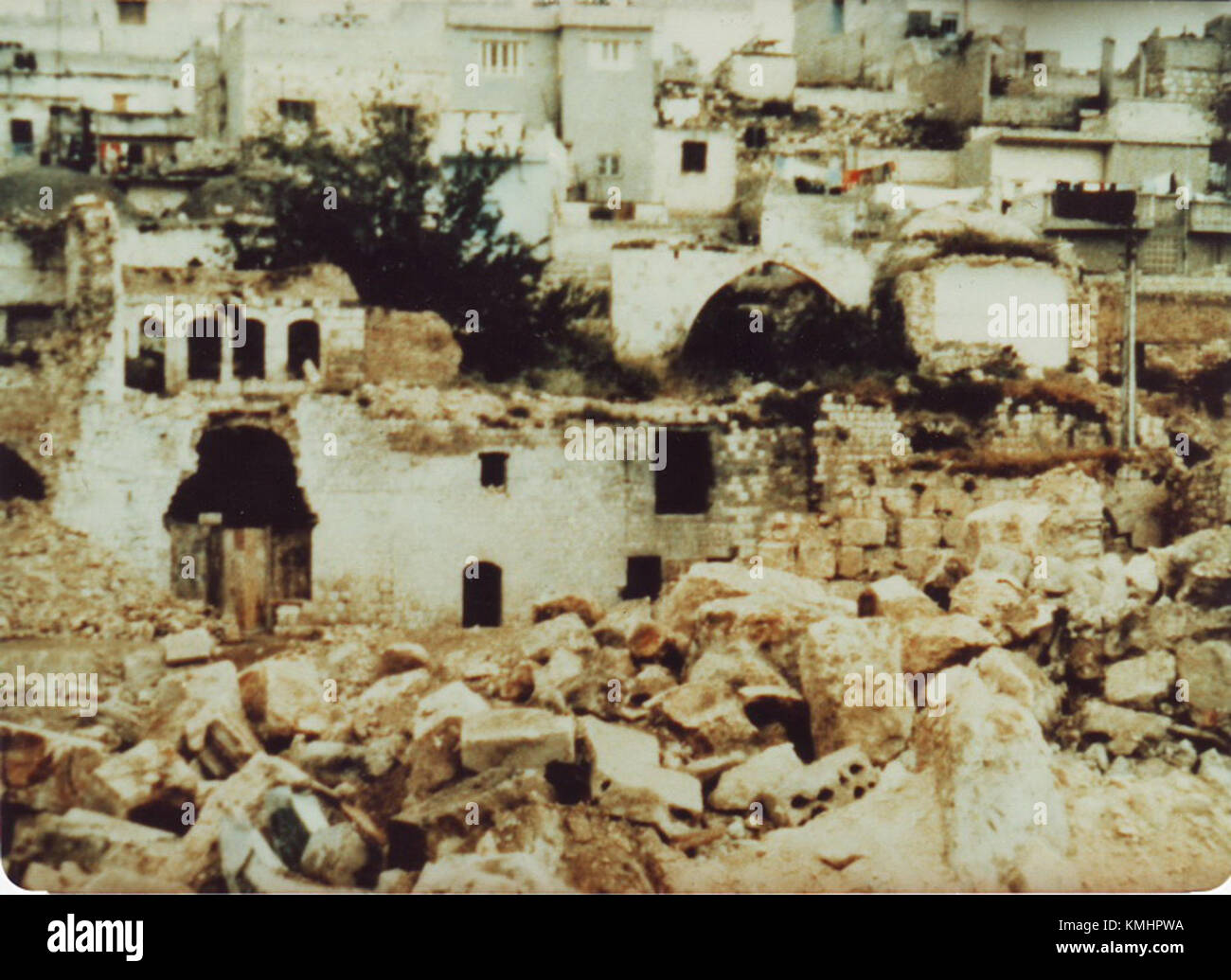 The aftermath of the Hama Massacre in Syria, a devastating event in ...