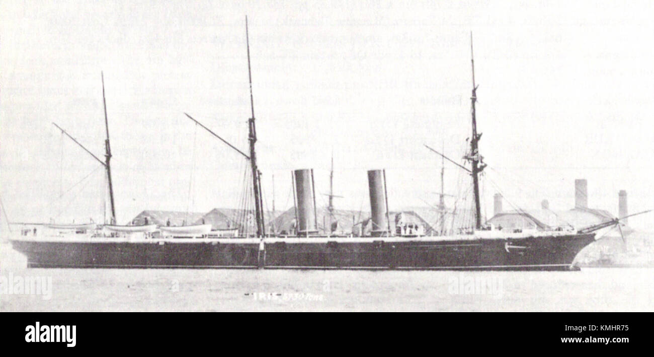 HMS Iris (1877) was a Royal Navy ship, a part of the British fleet in ...