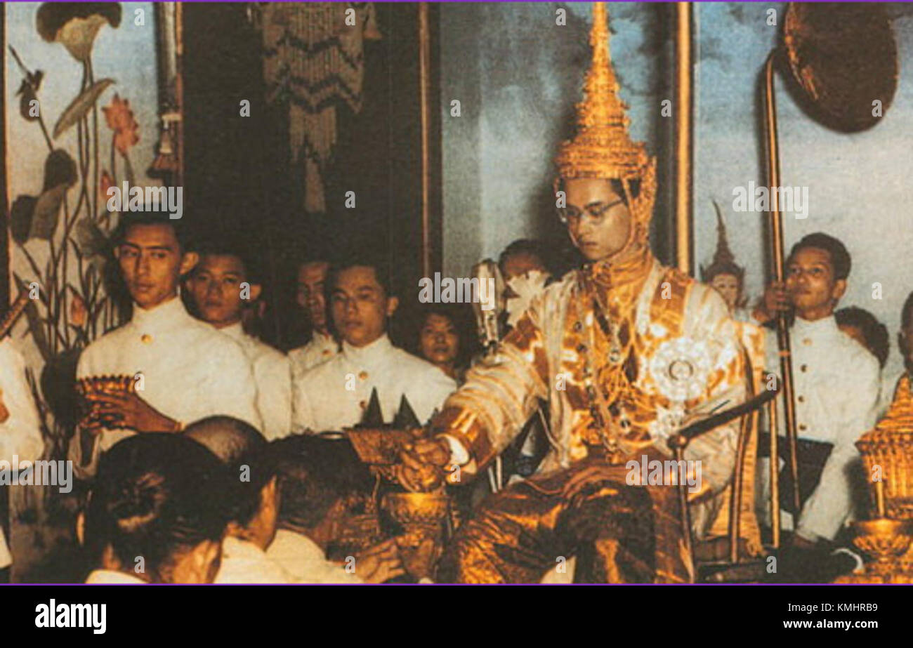 The coronation of King Bhumbol of Thailand in 1999 marked a significant ...