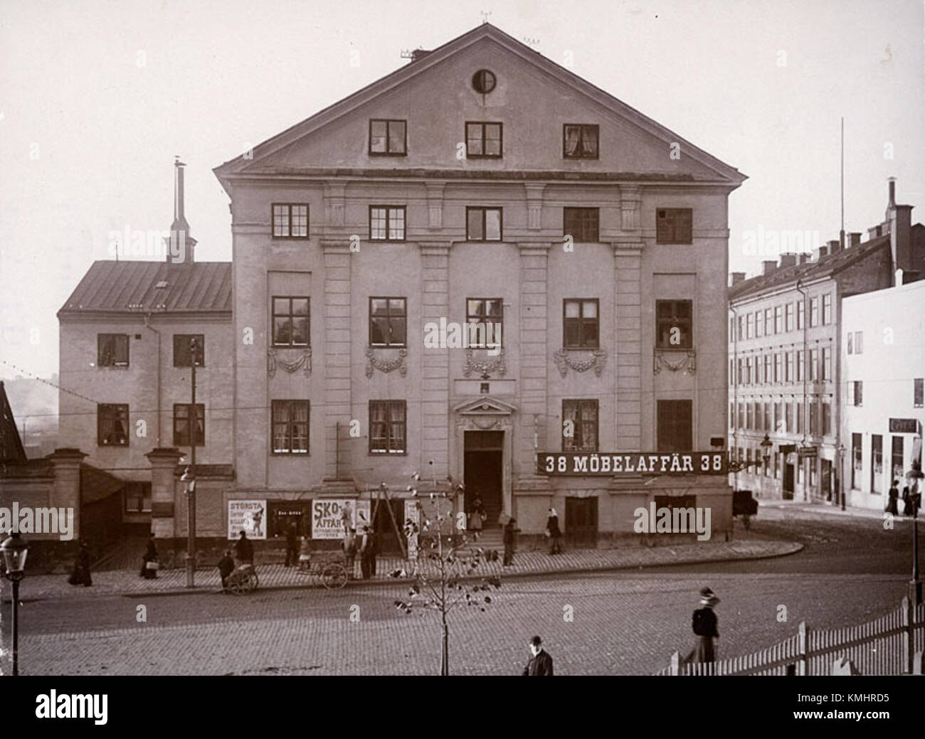 Stockholm's inner city, documented in KMB records, reflects the urban ...