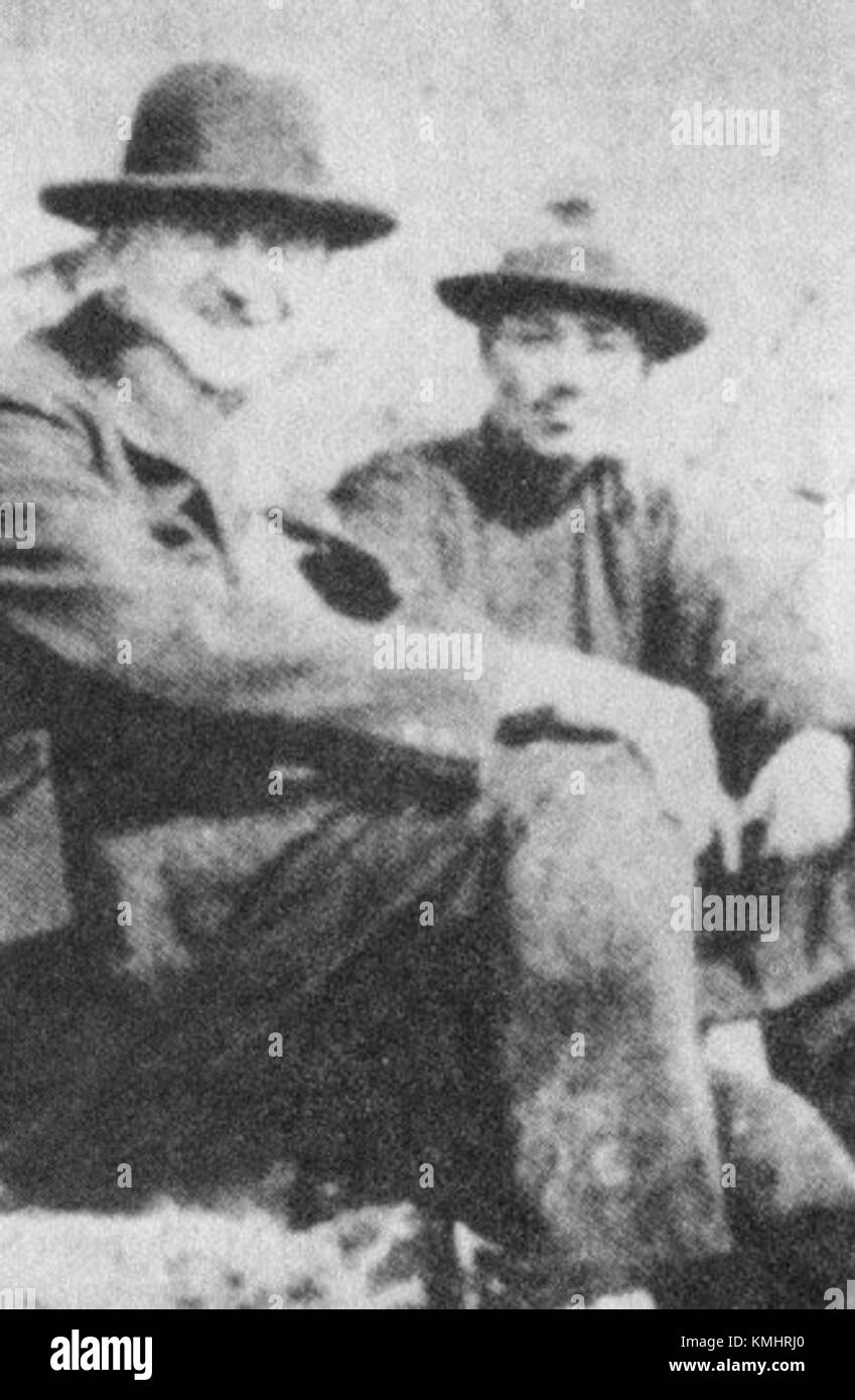 Photograph of Max Bauer and CKS, taken in 1929. The image likely ...