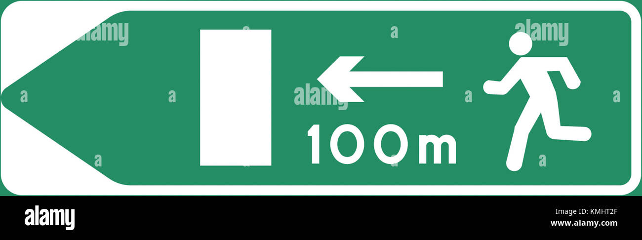 Utrymningsvag, meaning 'escape route' in Swedish, refers to pathways ...