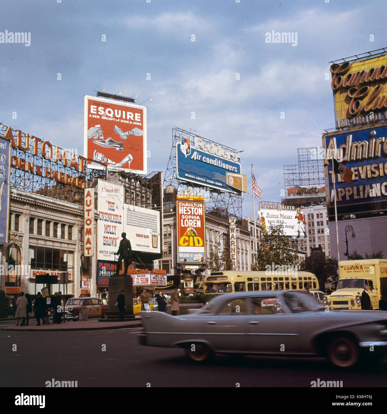 Times Square and Broadway in New York City during the 1960s were ...