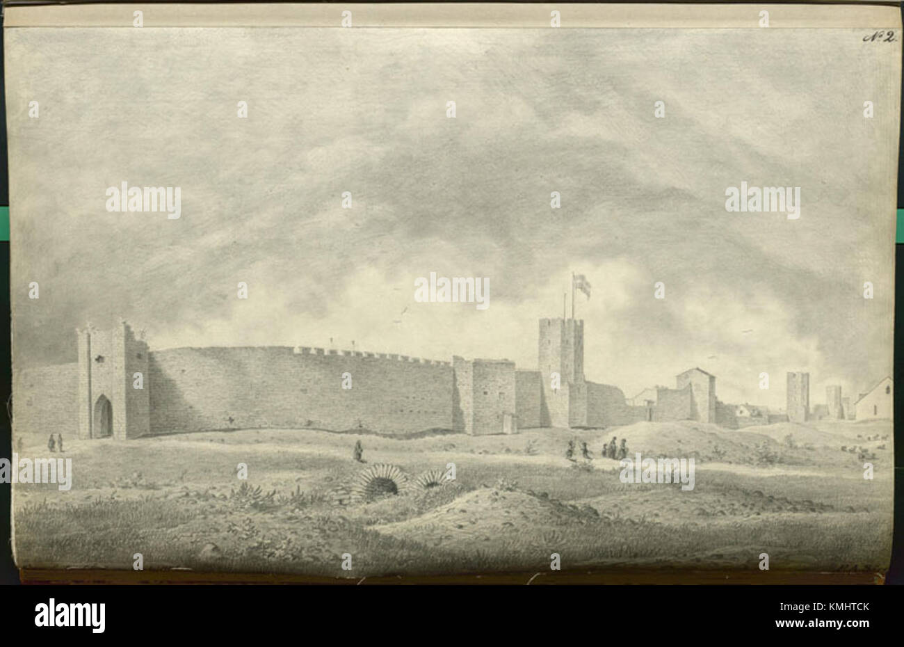 The Visby Ringmur is a medieval wall that surrounds the historic town of Visby on Gotland ...