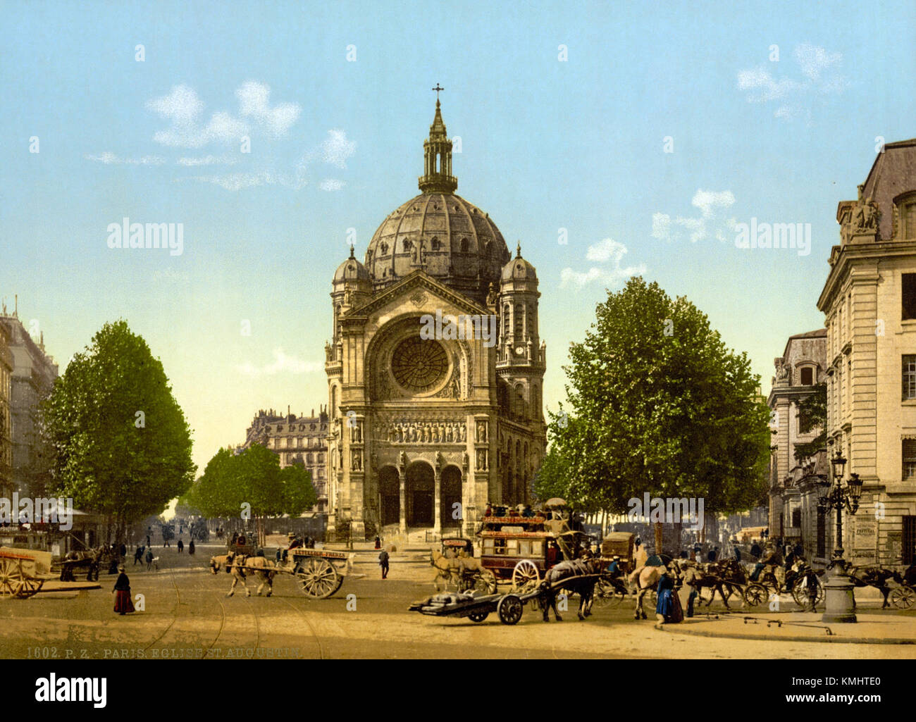 Paris 1890s photo hi-res stock photography and images - Alamy