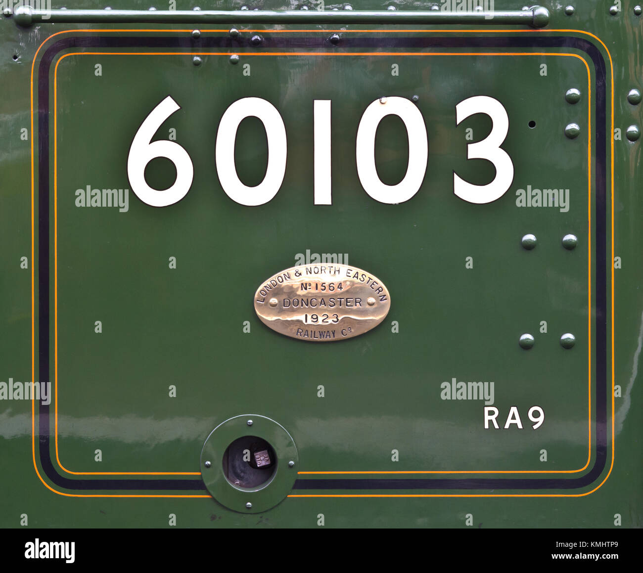 Steam Locomotive Number Plate High Resolution Stock Photography and ...