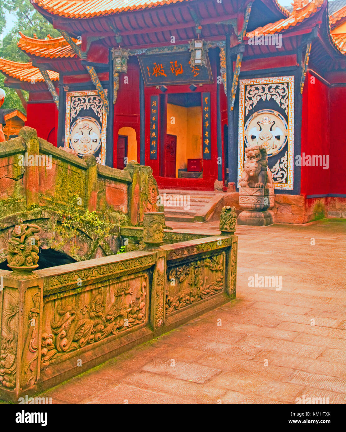 Fengdu Ghost Town, Chongqing, China, Asia, Kings Temple Stock Photo - Alamy