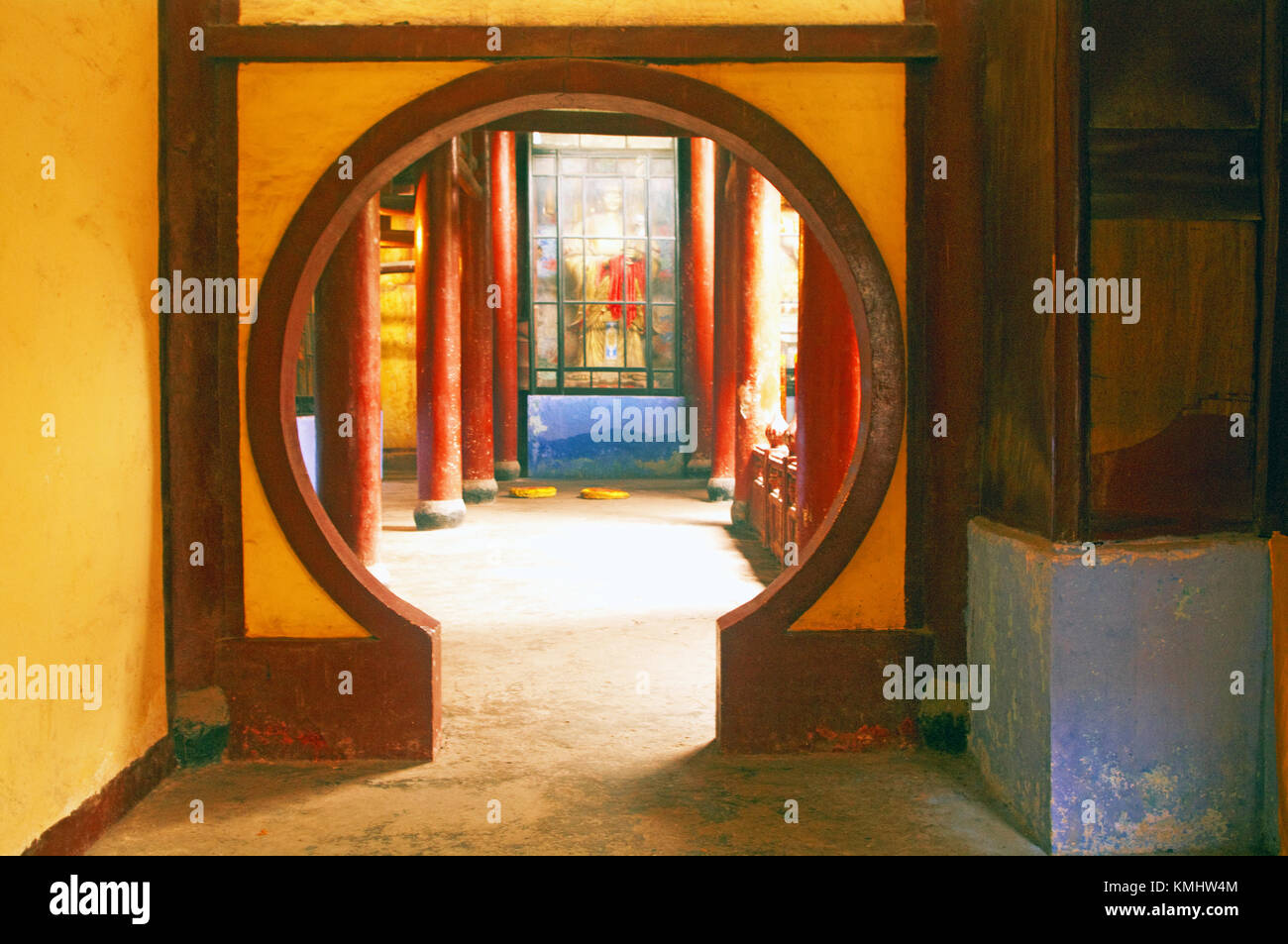 Fengdu Ghost Town, Chongqing, China, Asia, Temple Figure Stock Photo ...