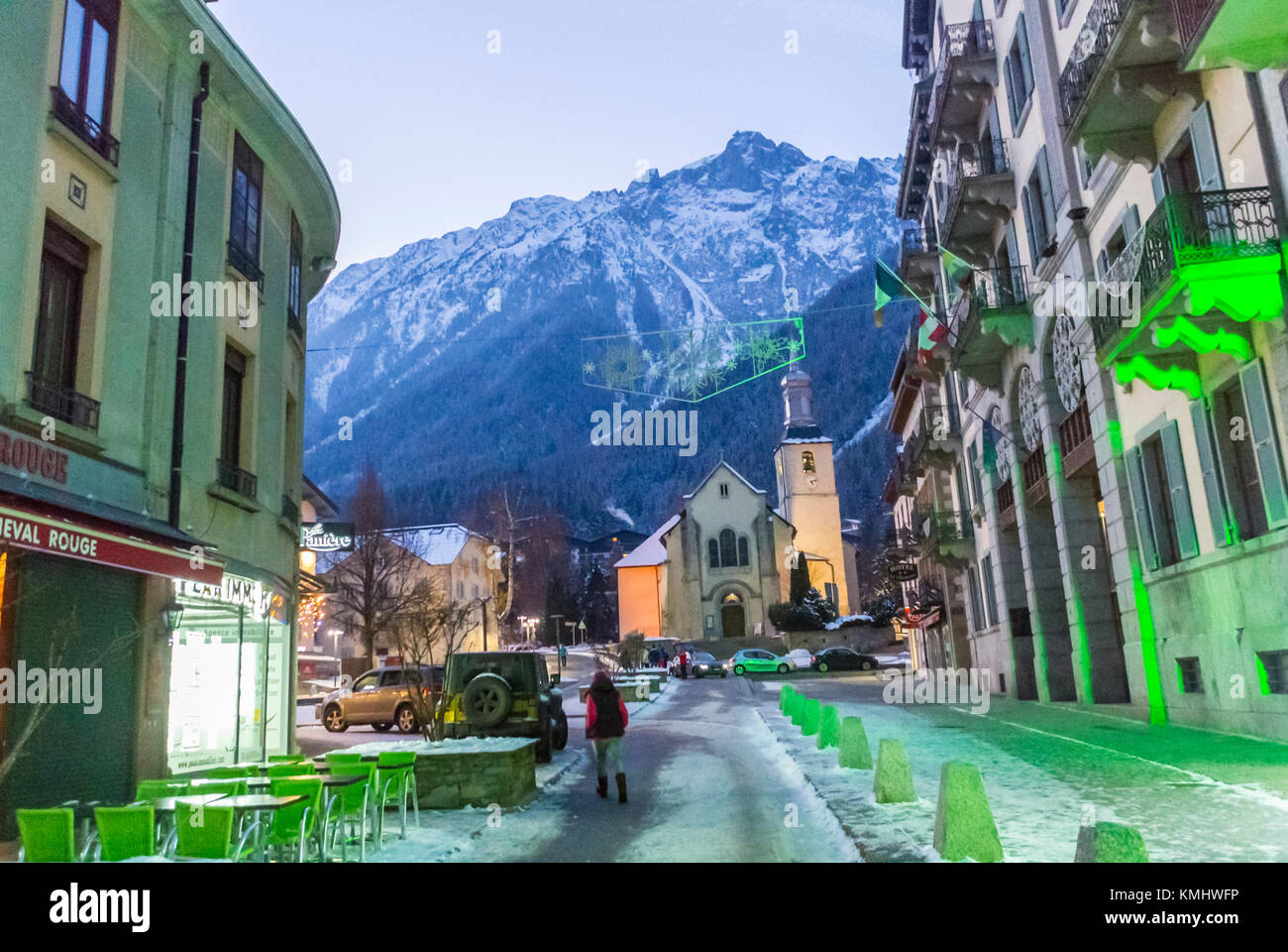 Chamonix chapel hi-res stock photography and images - Alamy