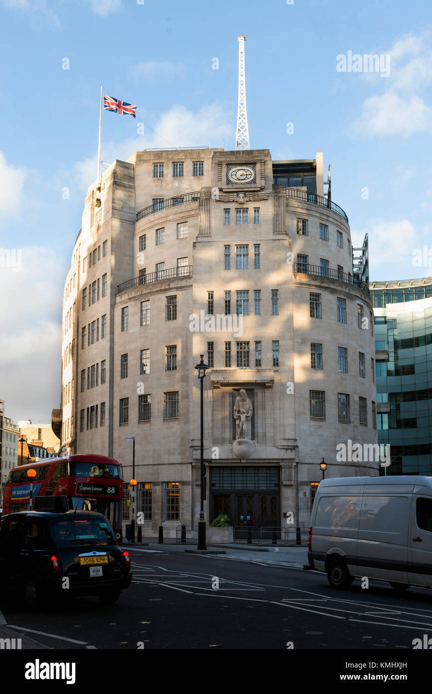 Bush House home of the BBC London Stock Photo - Alamy
