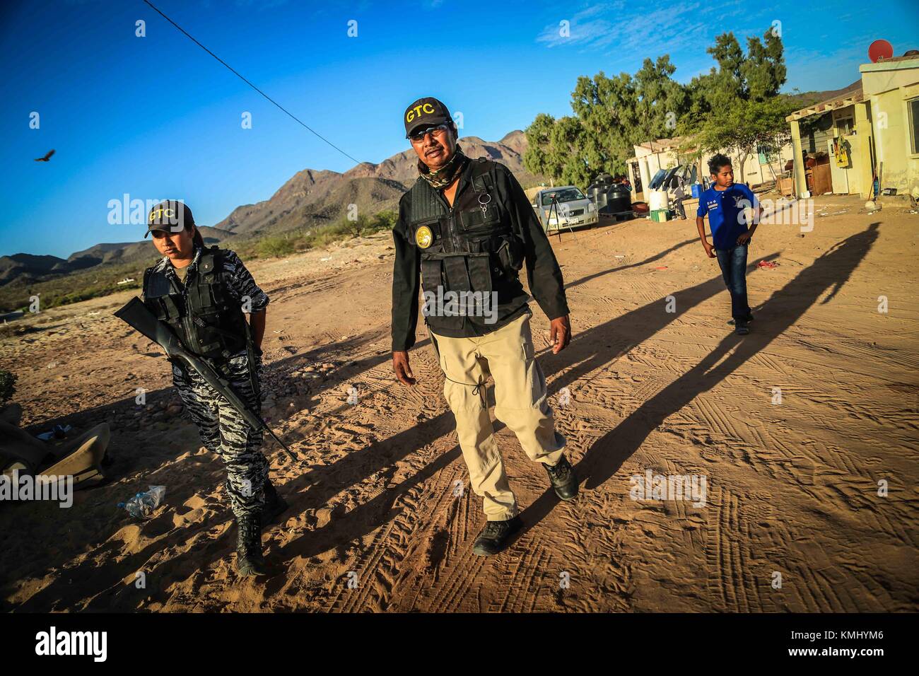 Gurdia Tradicional Comcaac, dedicated to the community defense of its ...