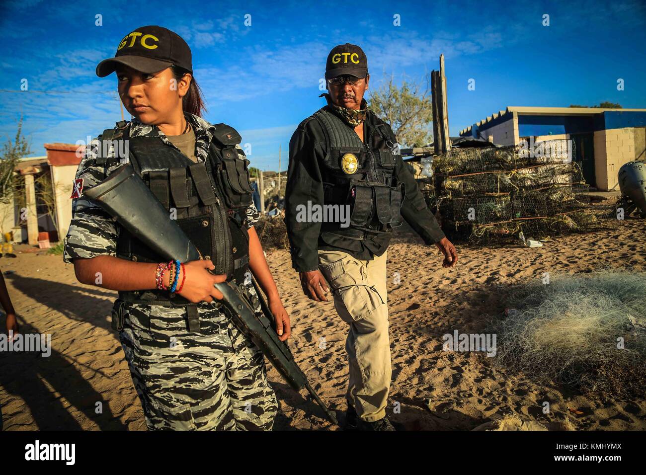 Gurdia Tradicional Comcaac, dedicated to the community defense of its ...
