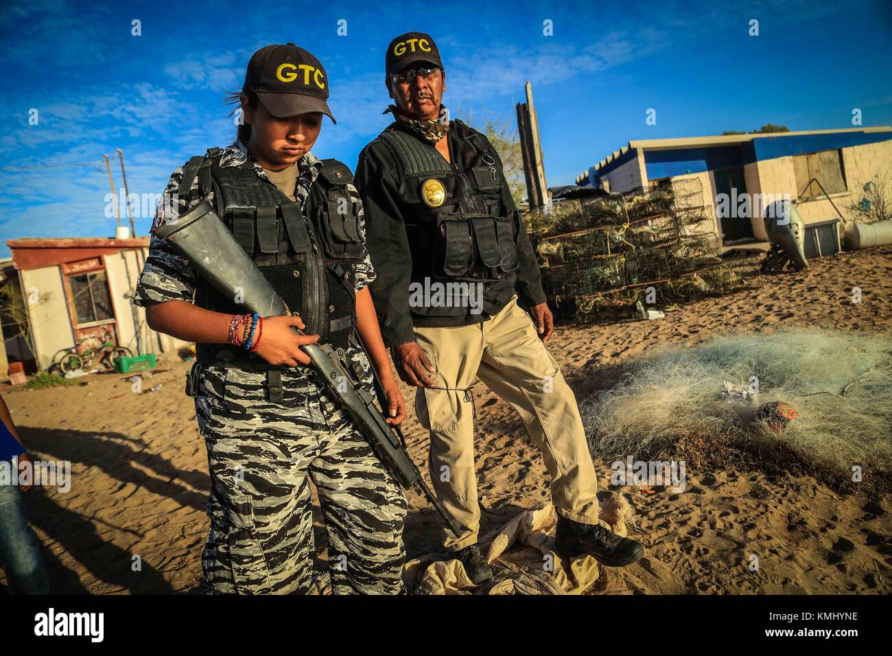 Gurdia Tradicional Comcaac, dedicated to the community defense of its ...