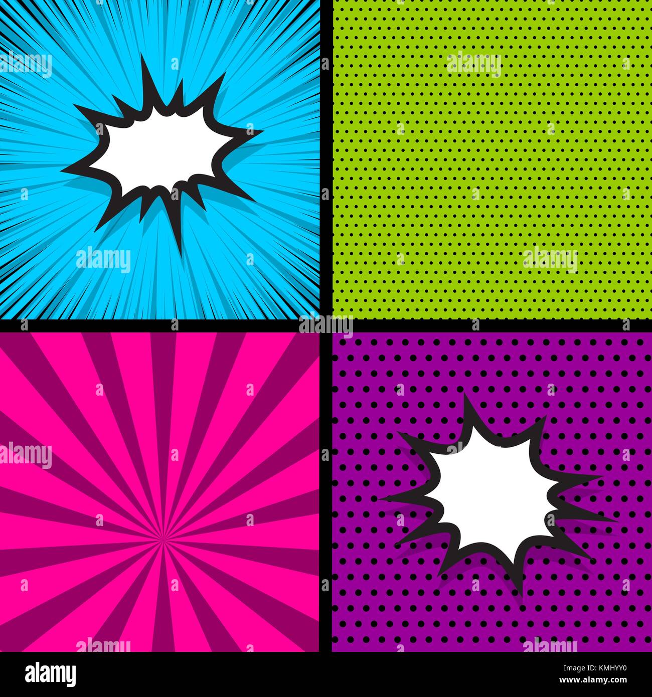 Comic book cover retro Stock Vector Images - Alamy