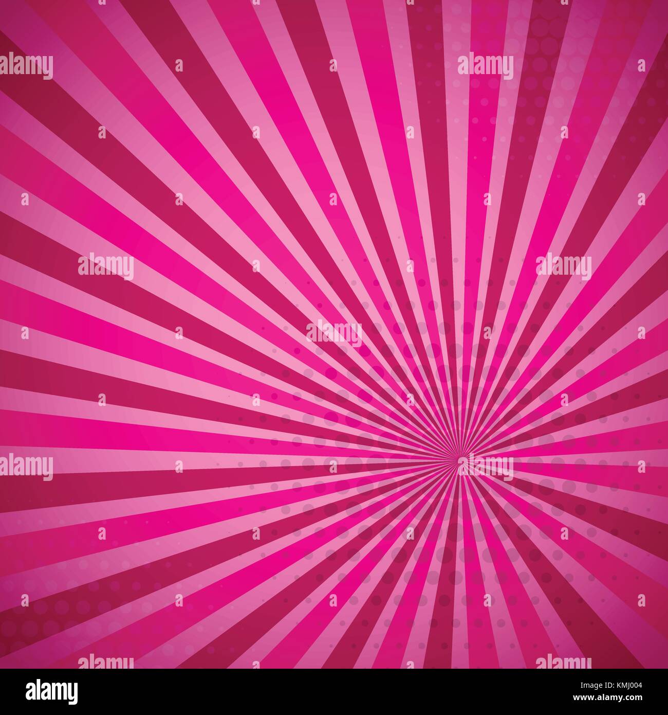 Red comic style radial Stock Vector Images - Alamy