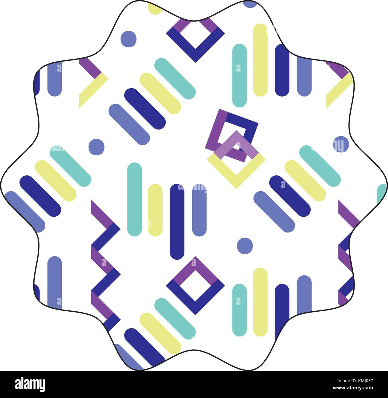 Star memphis graphic figures Stock Vector Images - Alamy