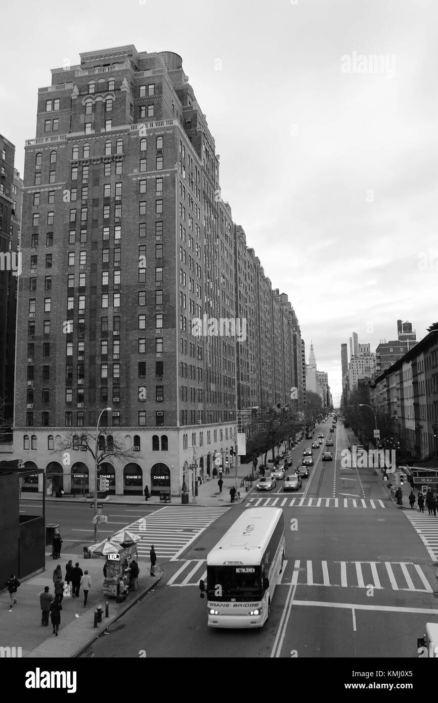 High line view Black and White Stock Photos & Images - Alamy