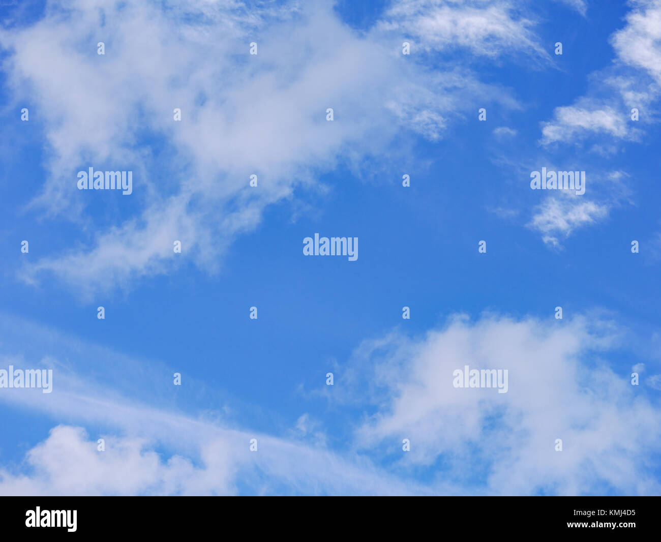 cloudy beautiful blue sky background Stock Photo - Alamy