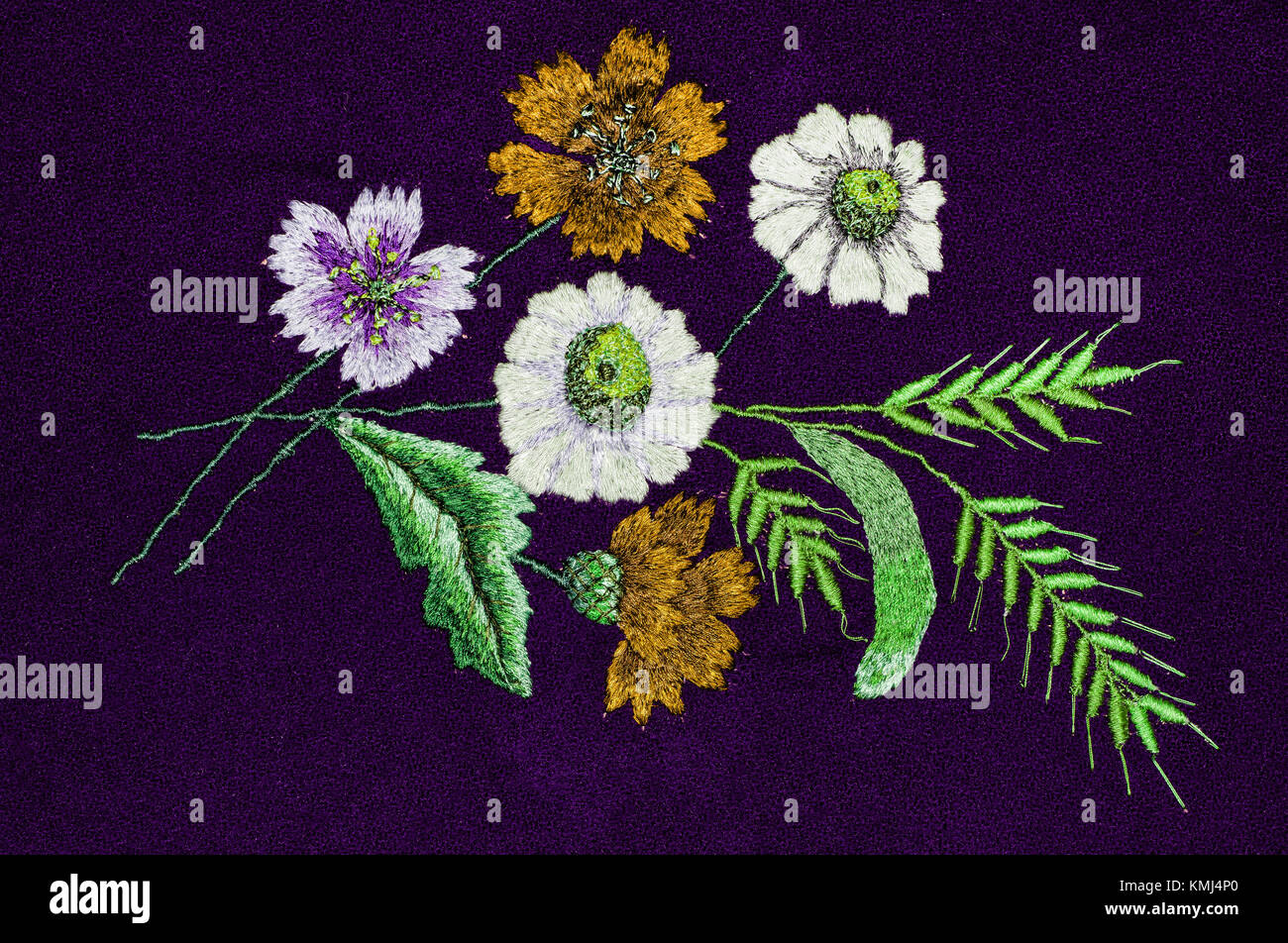 embroidery, art, handicraft Stock Photo - Alamy