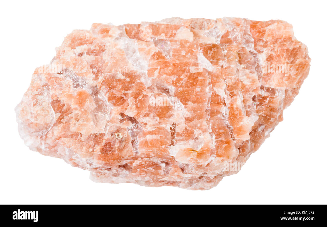 macro shooting of natural mineral rock specimen - pink pegmatite stone ...