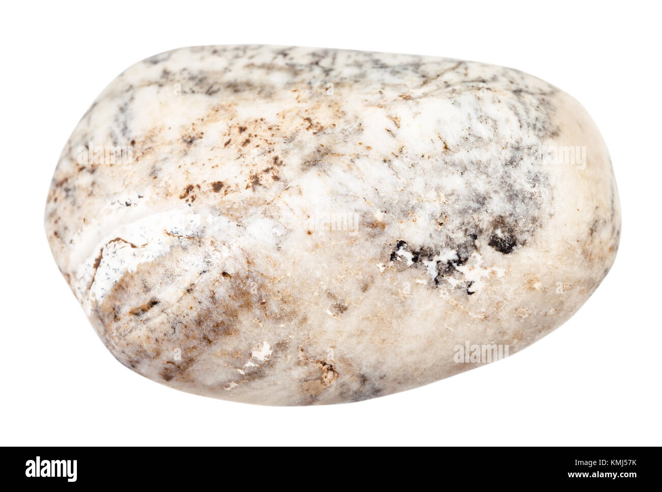 macro shooting of natural mineral rock specimen - tumbled Albite stone ...