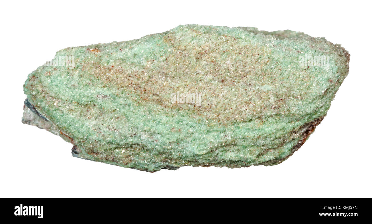 macro shooting of natural mineral rock specimen - raw Paragonite stone ...