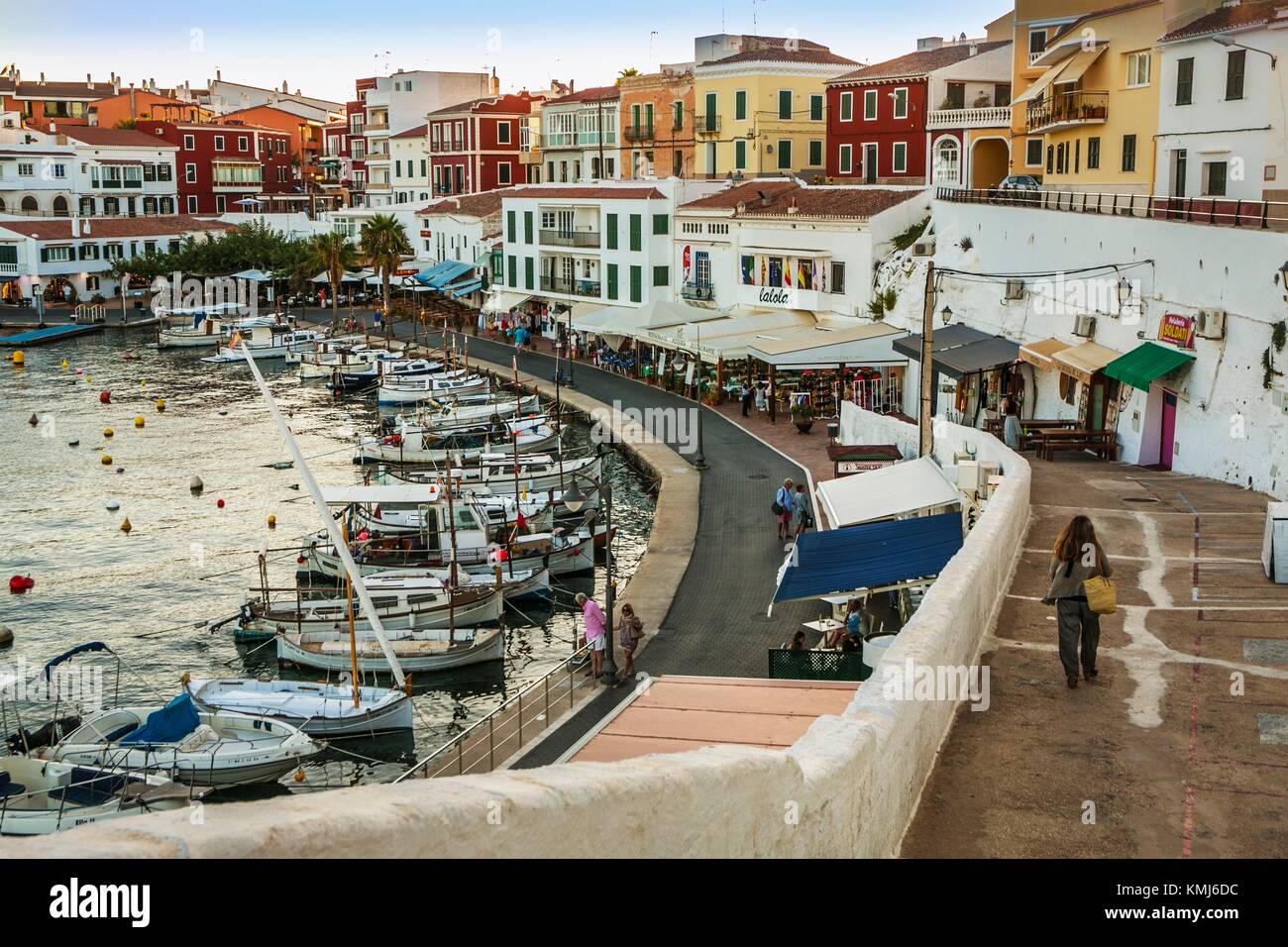 Cales Fonts. Es Castell. Villacarlos Municipality. Minorca. Balearic ...