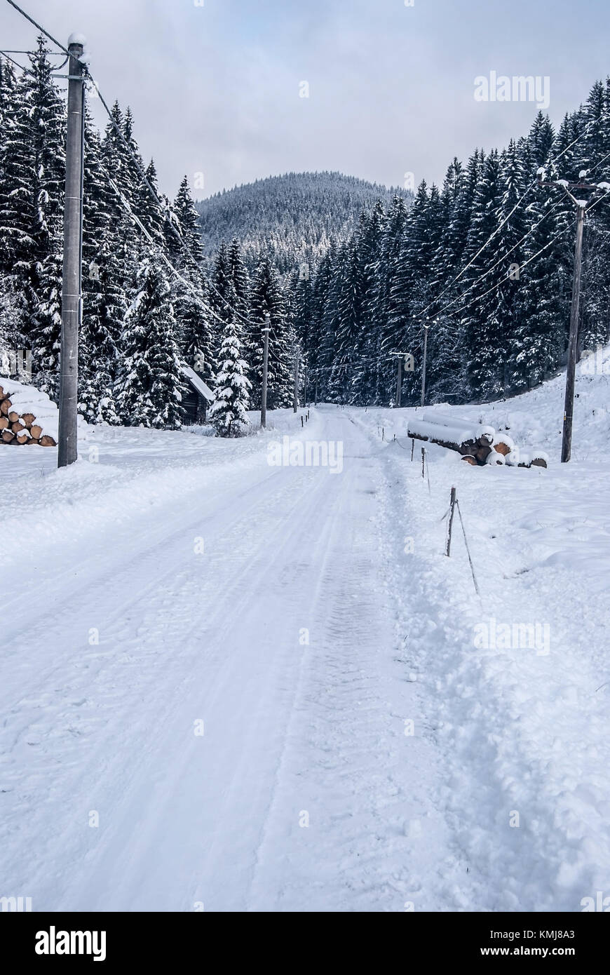 Moravian road hi-res stock photography and images - Alamy