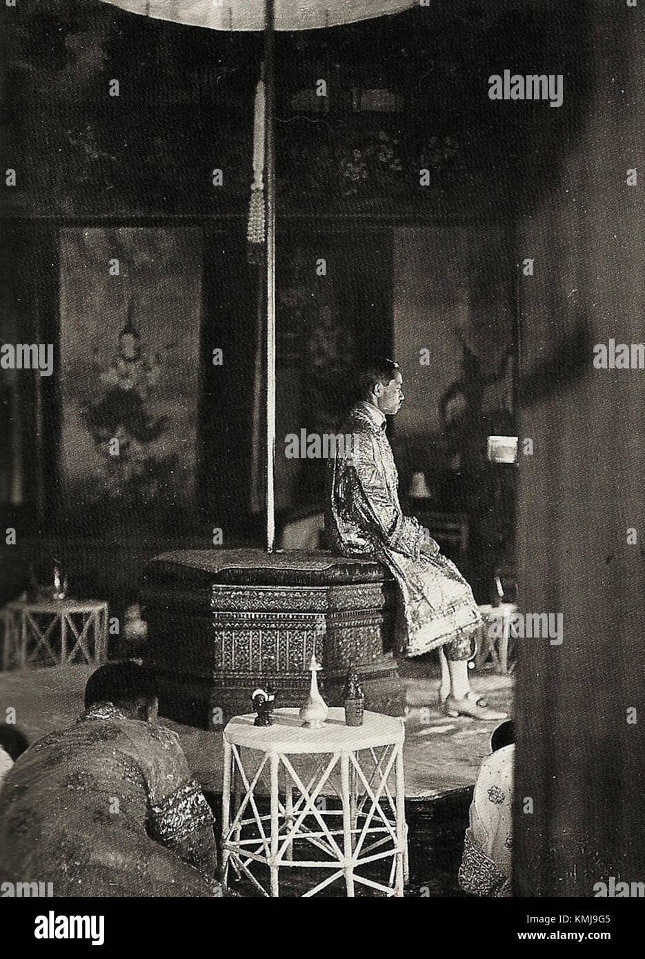 King Prajadhipok, also known as King Rama VII of Thailand, is depicted ...