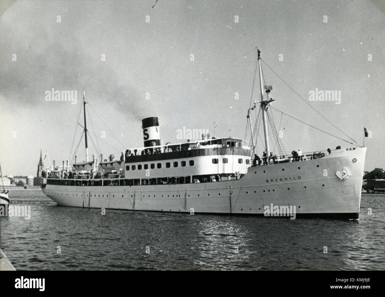 The SS Brynhild was a passenger ship built in 1953, primarily used for ...