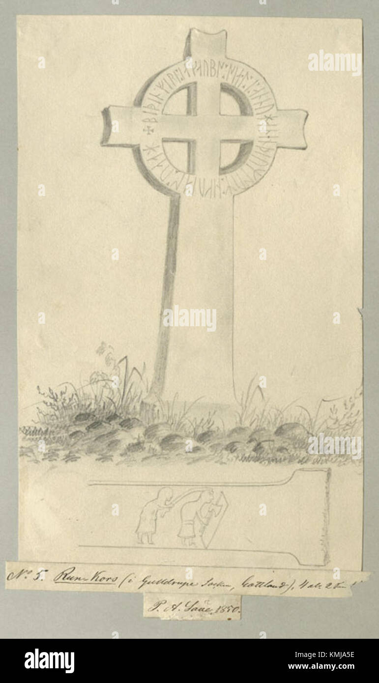 Stenkors vid Bondarve is a stone cross located in Sweden, known for its ...