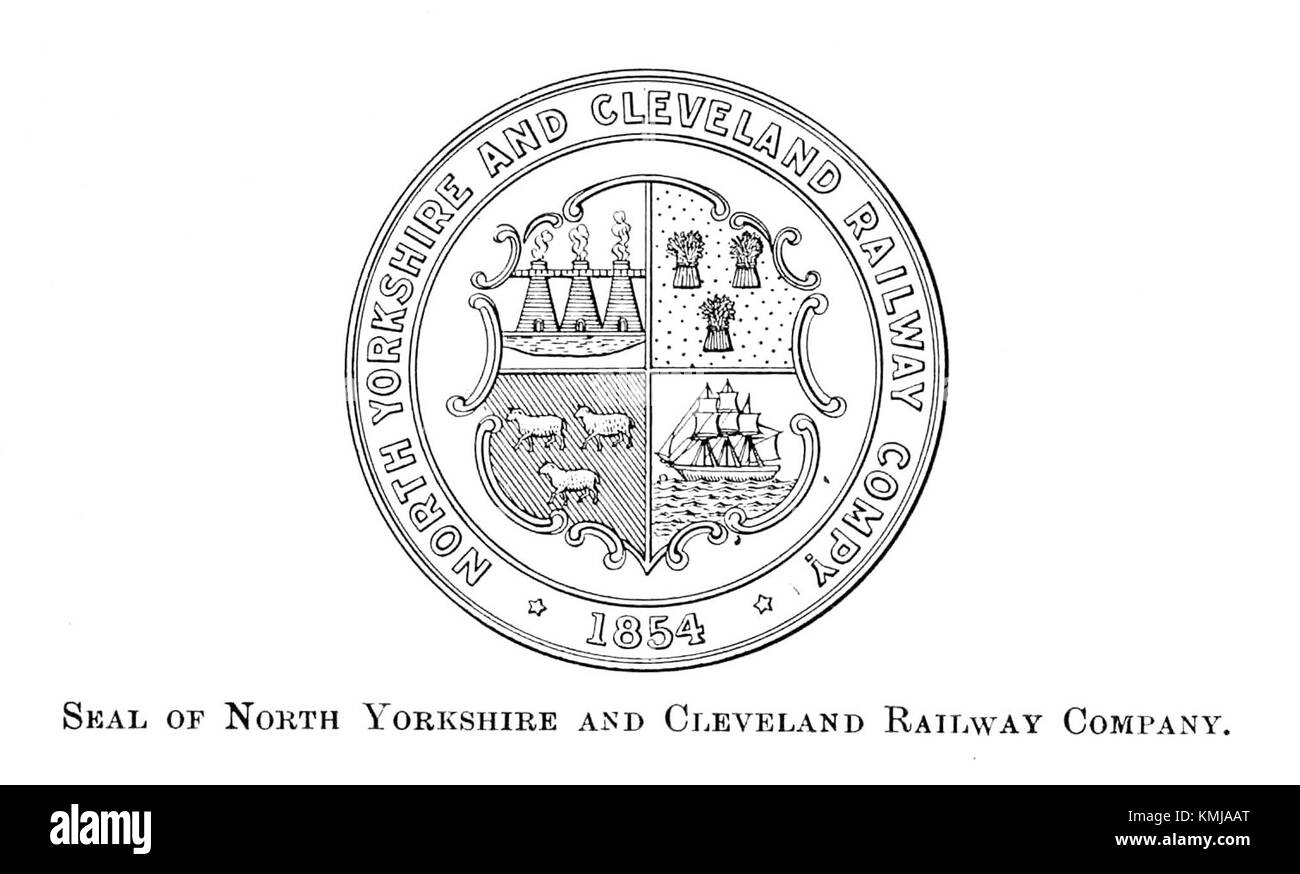 North Yorkshire and Cleveland seal Stock Photo - Alamy