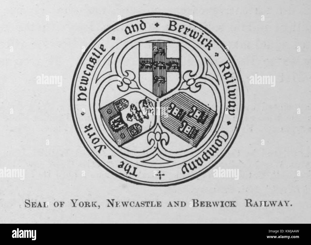 The York, Newcastle, and Berwick seal is a historical artifact from ...