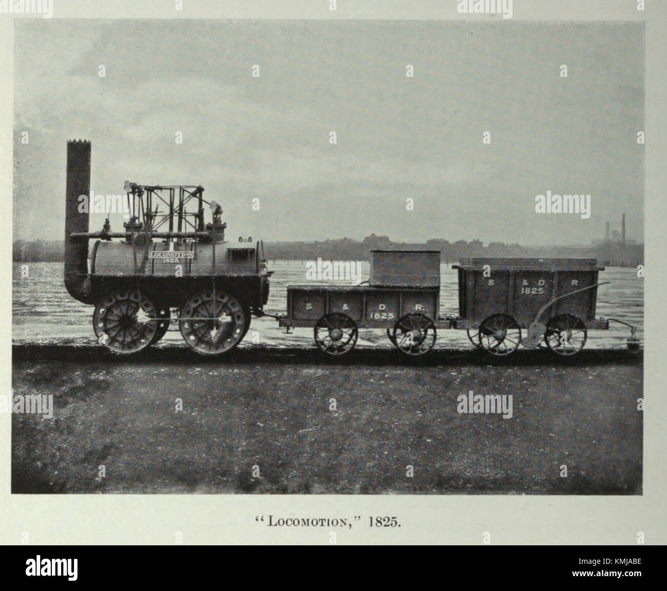 Locomotion, an early steam locomotive, was introduced in 1825 and ...