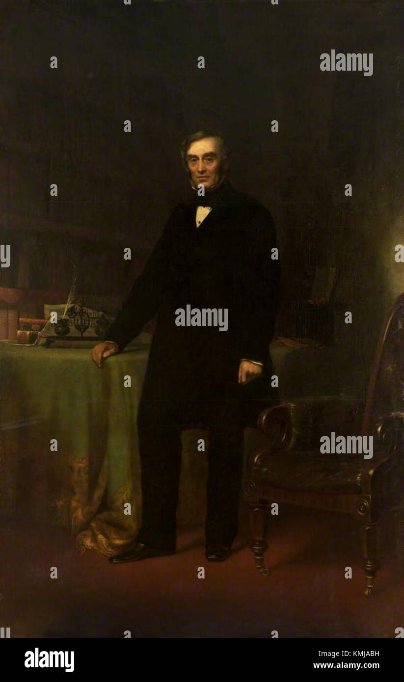 The portrait of Samuel Taylor Chadwick, painted by Charles Mercier in ...