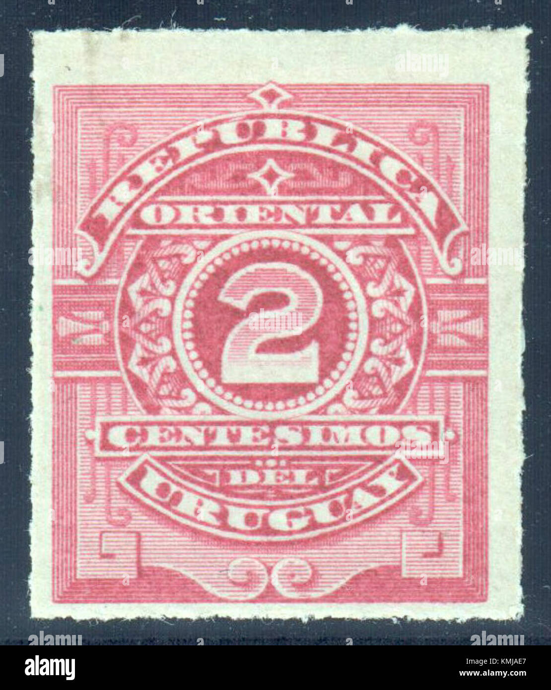 The Uruguay 1888 Sc60a is a postal stamp issued in Uruguay in 1888. It ...