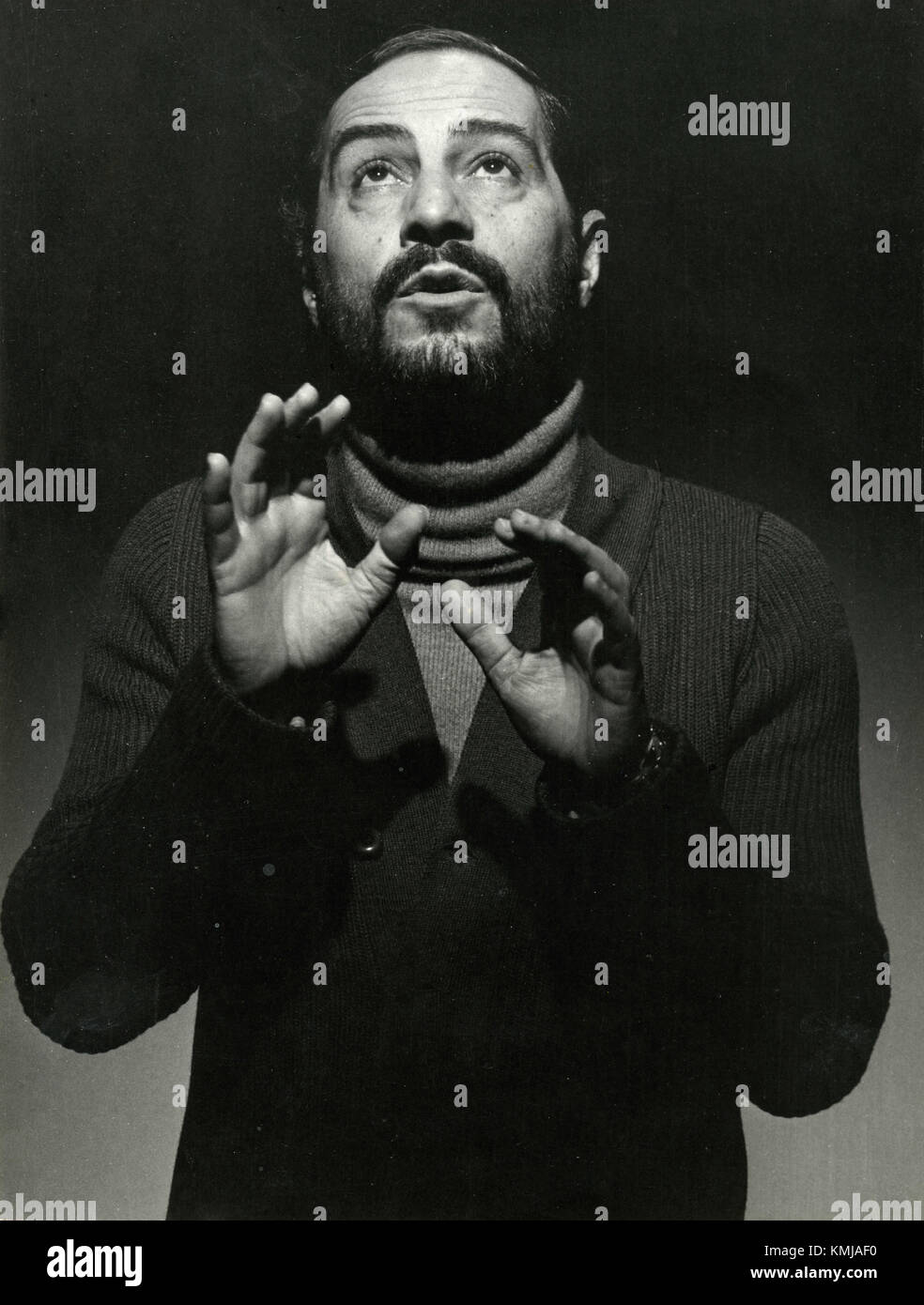 Italian actor Nino Manfredi Stock Photo - Alamy