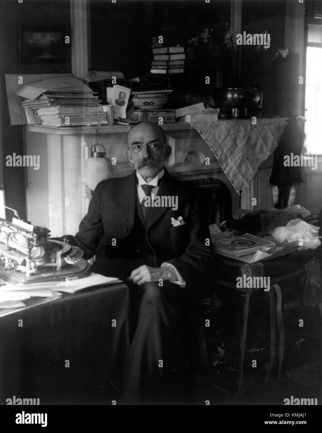 George Kennan, an influential American diplomat, is depicted in this ...