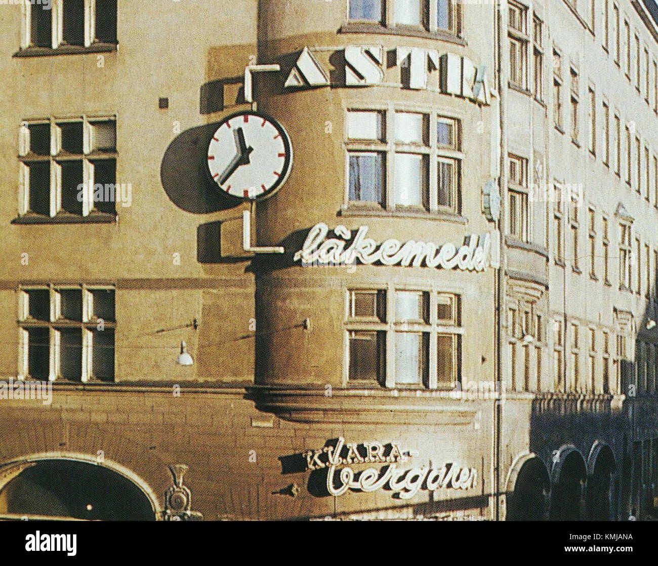 SWB-huset, a notable building in Sweden, photographed in January 1961 ...