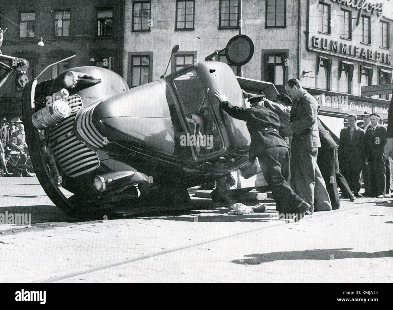 The 1952 traffic accident at Kornhamnstorg in Stockholm is a notable ...