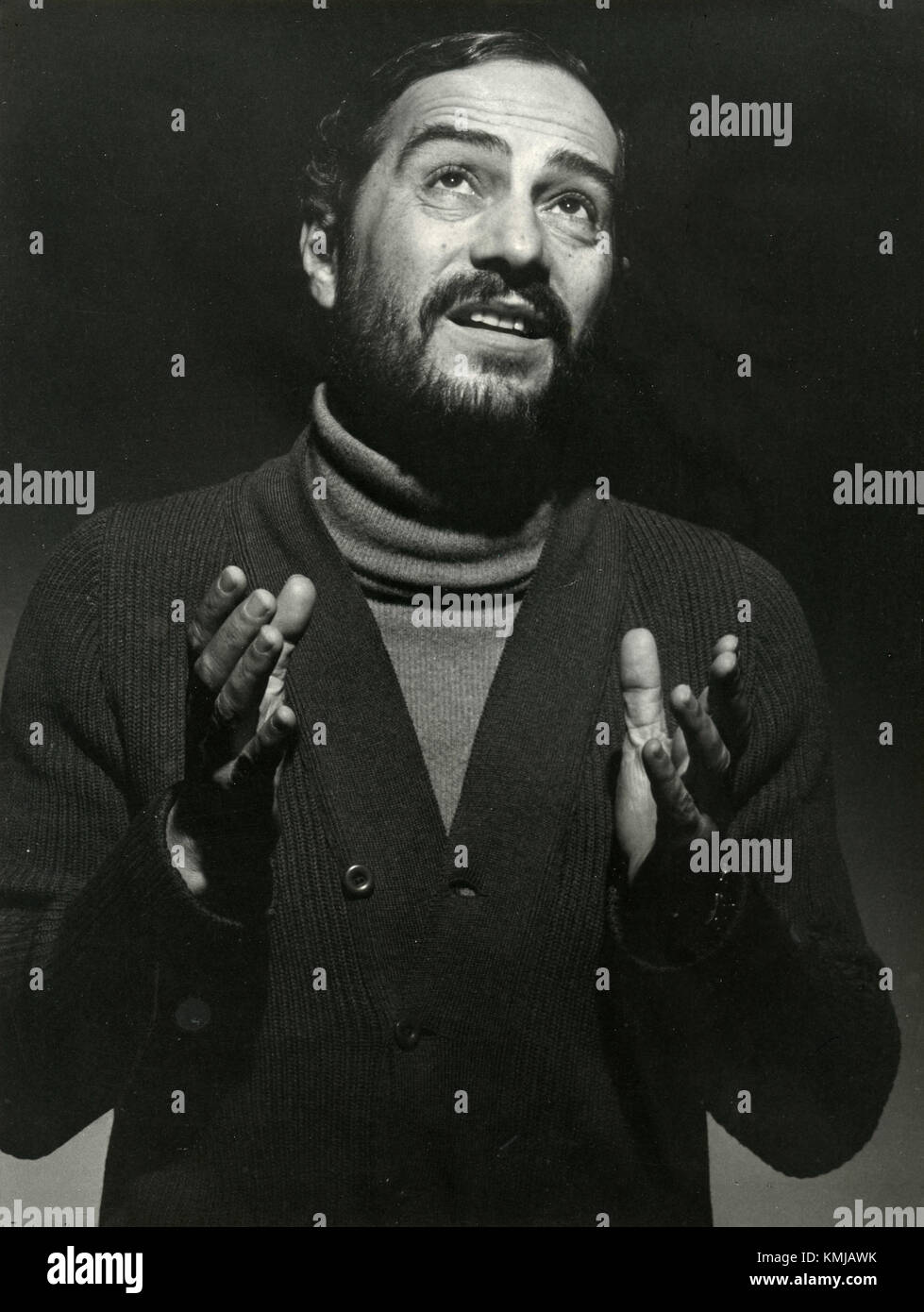 Italian actor Nino Manfredi Stock Photo - Alamy