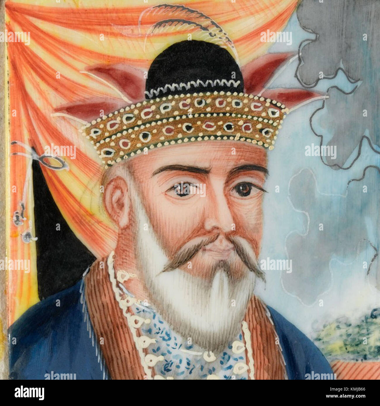 Dost Mohammad Khan of Afghanistan-cropped Stock Photo - Alamy
