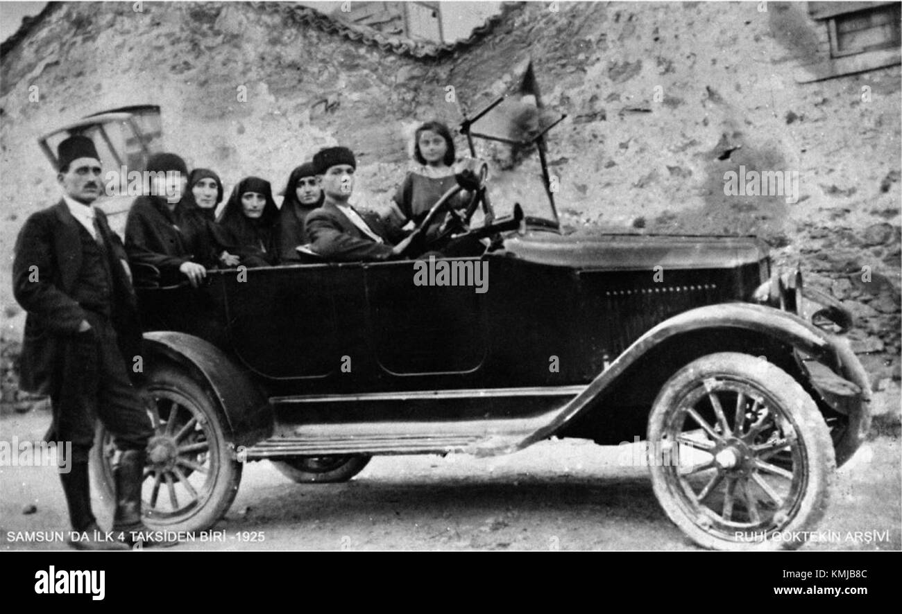 This image features one of the first cars in Samsun, Turkey. The early ...